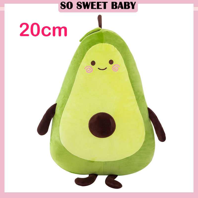 20cm Avocado Doll Plush Toy Avocado Stuffed Soft Toys Sleeping Pillow ...