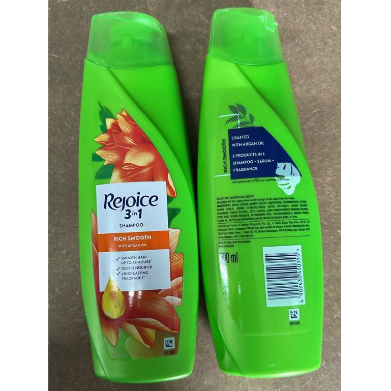 Rejoice 3 in 1 Shampoo Rich Smooth 300ML | Shopee Malaysia