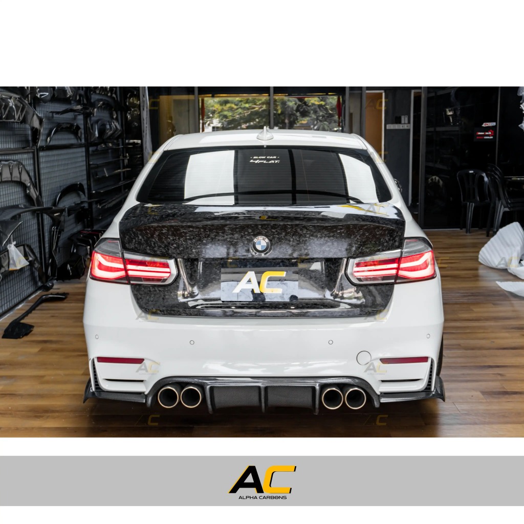 BMW F30 CSL DESIGN FORGED CARBON REAR TRUNK | Shopee Malaysia