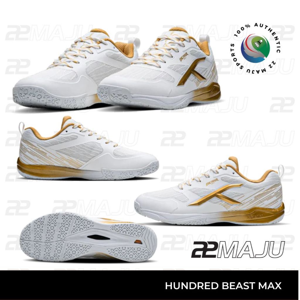 HUNDRED Beast Max Badminton Shoes | Shopee Malaysia