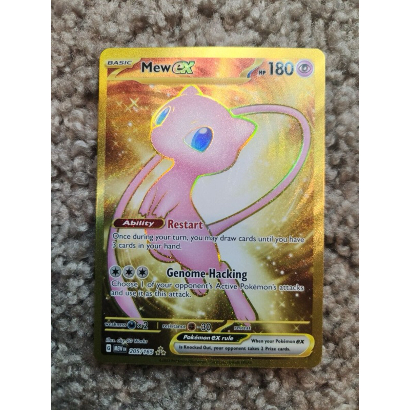 Golden Mew Ex 151 ( check description ) | Shopee Malaysia