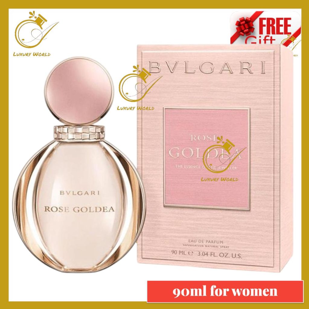 💯%Original 𝔹𝕍𝕃 Rose Goldea Edition EDP 90ml Perfume For Women | Shopee ...