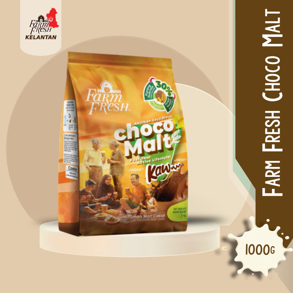 CHOCO MALT KAW BY FARM FRESH 1KG- 1PAX | Shopee Malaysia