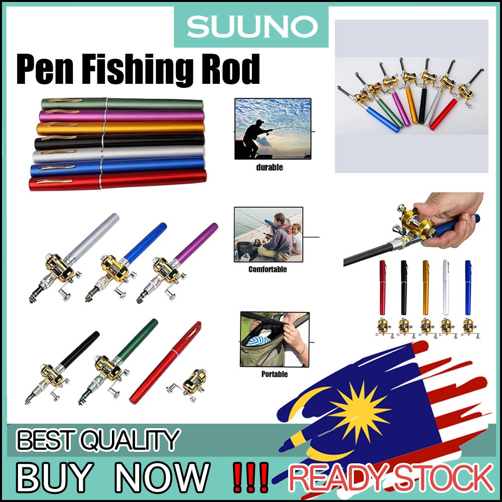 Fishing Rod Pole Fishing Reel Pancing Reel Memancing Ikan Pancing ...