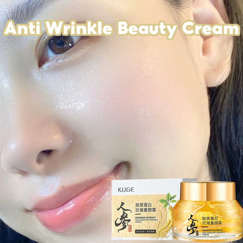 ginseng serum collagen cream anti aging serum muka 50g anti wrinkle ...