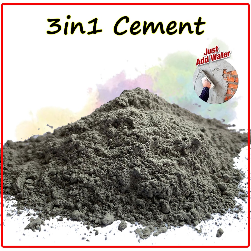 Cement 3 in 1 Ready Mix Super Render Cement And Sand Mix Concrete Simen ...