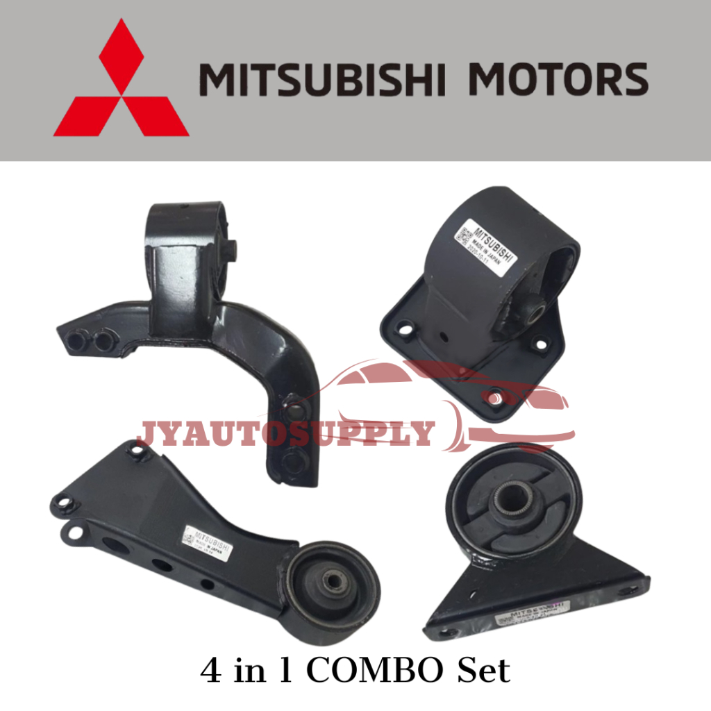[4 IN 1 COMBO SET] Mitsubishi OEM Engine Mounting for Proton Saga 12V ...