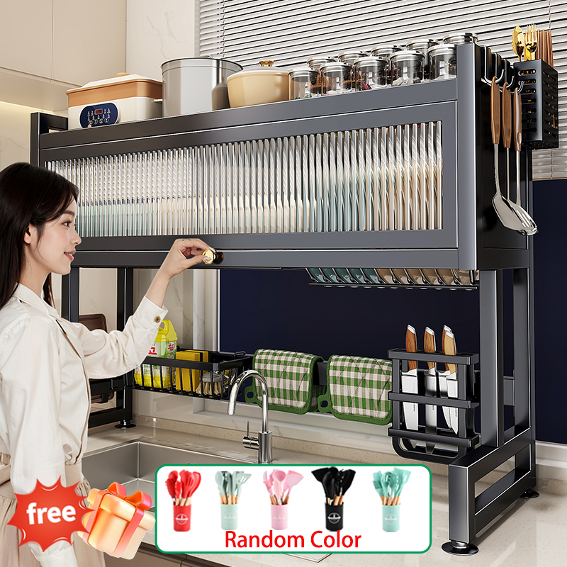 Kitchen Rack Dish Rack Rak Dapur Kabinet Rak Pinggan Mangkuk Dish ...