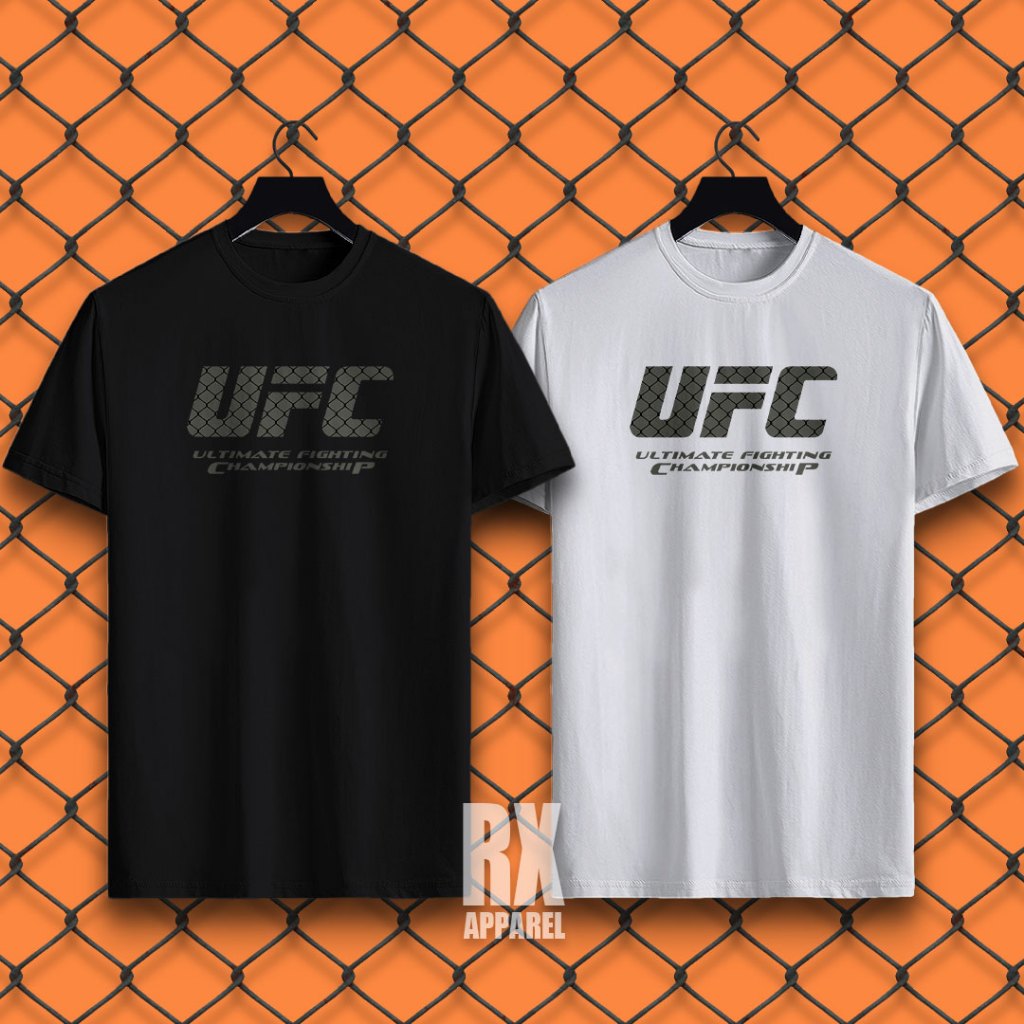 T-Shirt UFC Ultimate Fighting Championship Printed Baju Premium Cotton ...