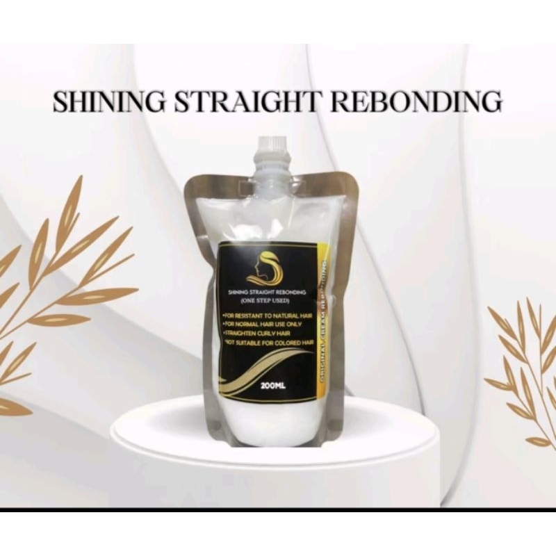 SHINING STRAIGHT REBONDING (ONE STEP USE) 200ML (BACA DESCRIPTION ...