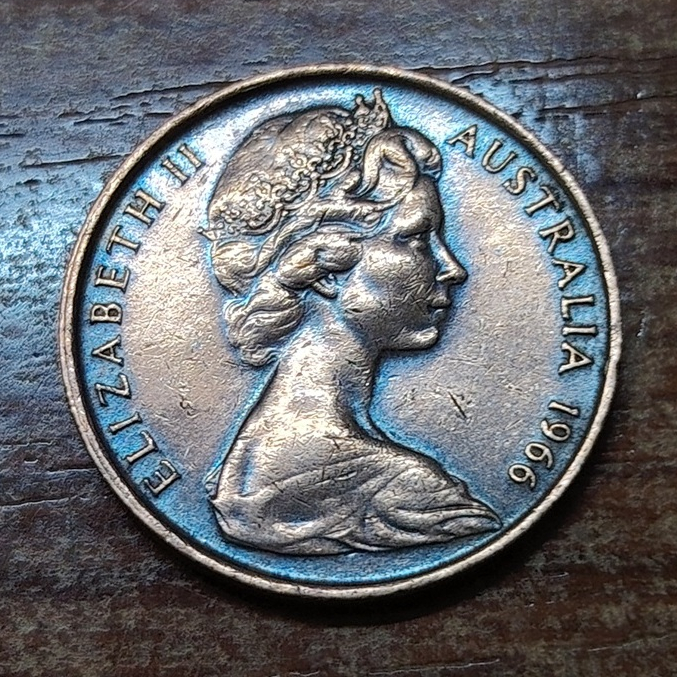 Australia QE II Lizard 2 Cent 1966 -1981 ( 1 Coin ) | Shopee Malaysia