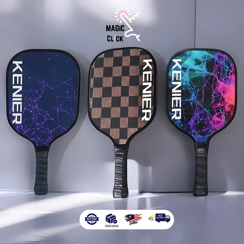 【Full Set】Kenier USAPA Approved Poplar Pickleball Paddles Set w/ Balls ...