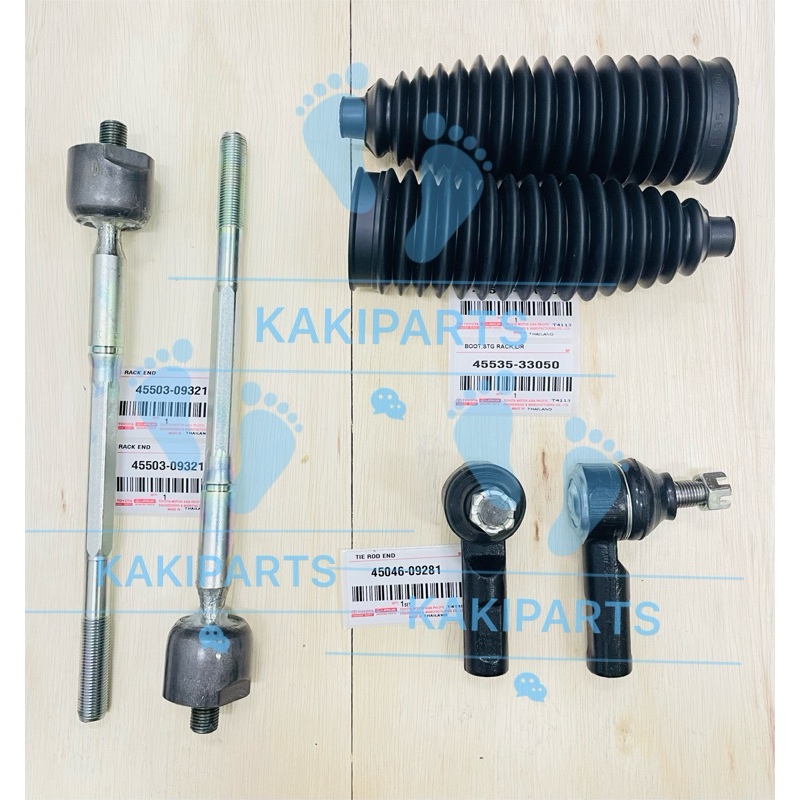 TOYOTA HILUX VIGO KUN25 KUN26 TIE ROD END / RACK END / STEERING BOOT ...