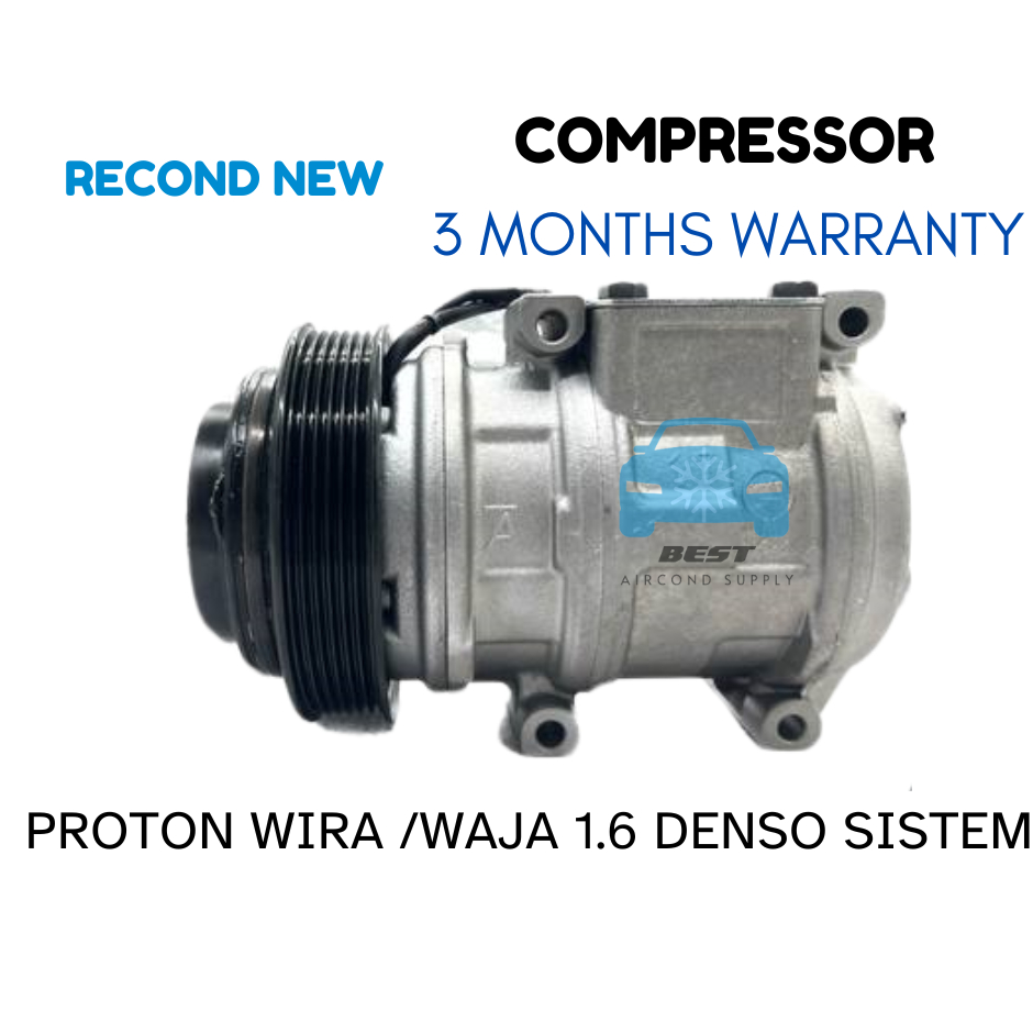 Aircond Compressor RECOND Proton Waja / Proton Wira 1.6 *17C* Denso ...