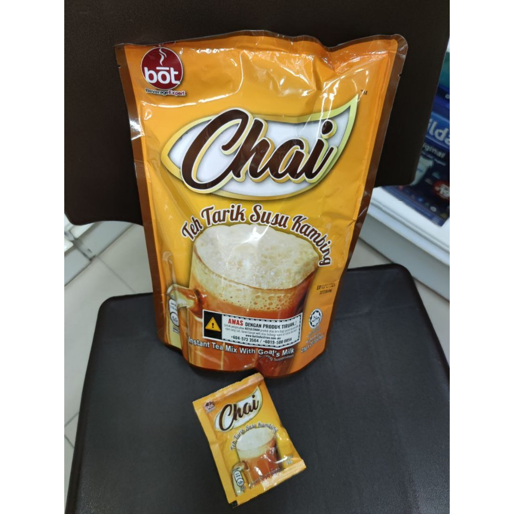 Bot Chai Teh Tarik Susu Kambing 20 Paket x 25g | Shopee Malaysia