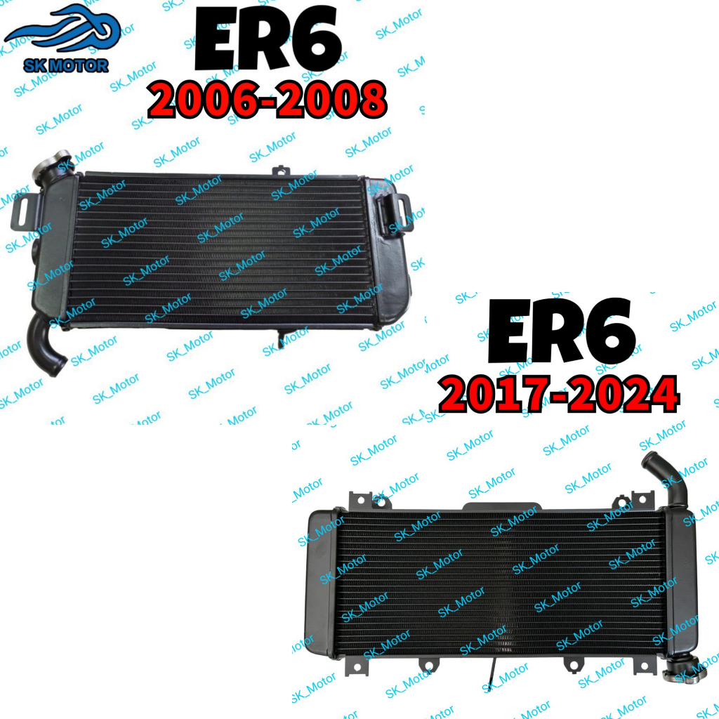 Kawasaki ER6 NINJA VERSYS ER 650 06-08 Z650 17-24 Radiator / Coolant ...