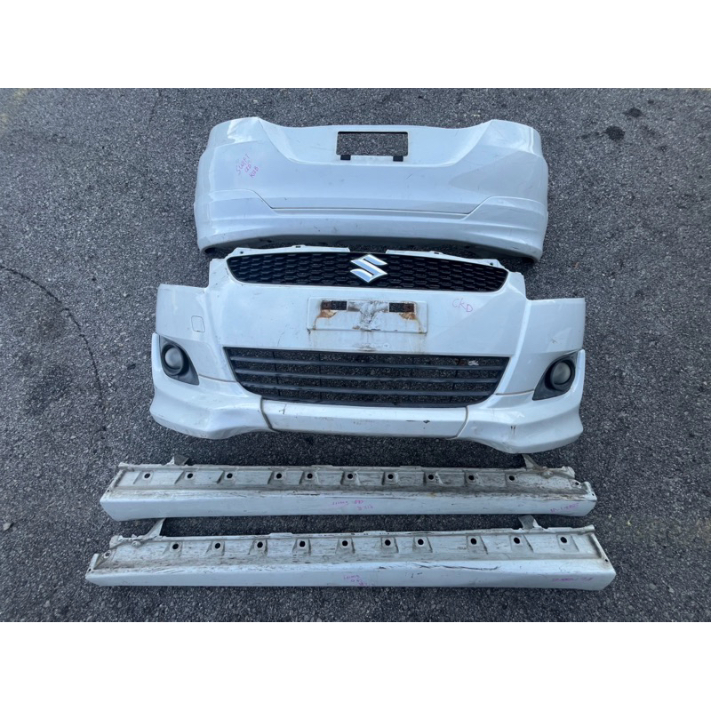 Suzuki Swift Sport Front Rear Bumper With Side skirt For ZC32 ZC72 ZC82 K12B K14B | Shopee Malaysia