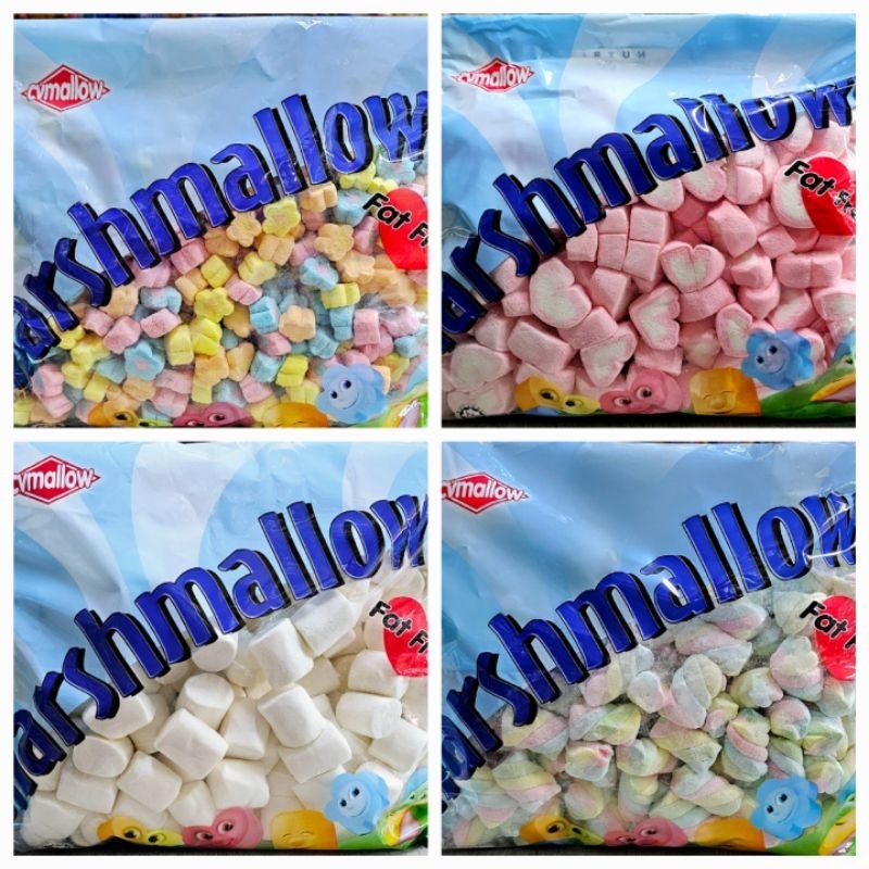 1KG Original CVMallow Brand Marshmallow Empuk Gula Kapas 棉花糖 | Shopee ...