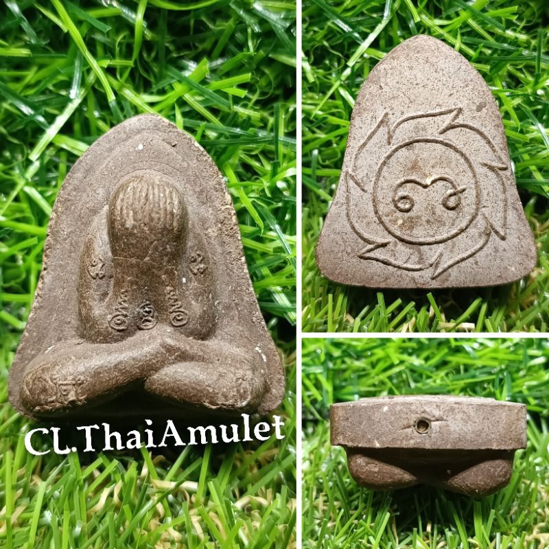 💯泰国佛牌💯🍀阿公 龙婆孔 必达 Phra Pidta Tok Raja 🙈 底部有符管Takrut 🍀 By CK Onn BE2555 ...