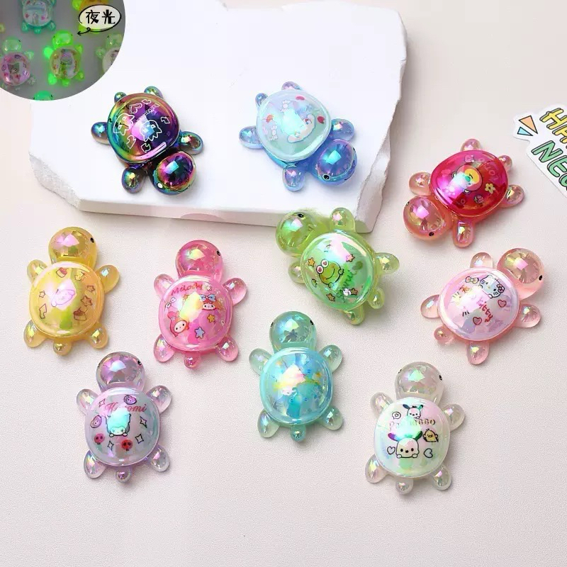 Live Unboxing Mini Sanrio Turtle 4.5 cm Blinds Bag 夜光电镀三丽鸥乌龟 4.5 cm ...