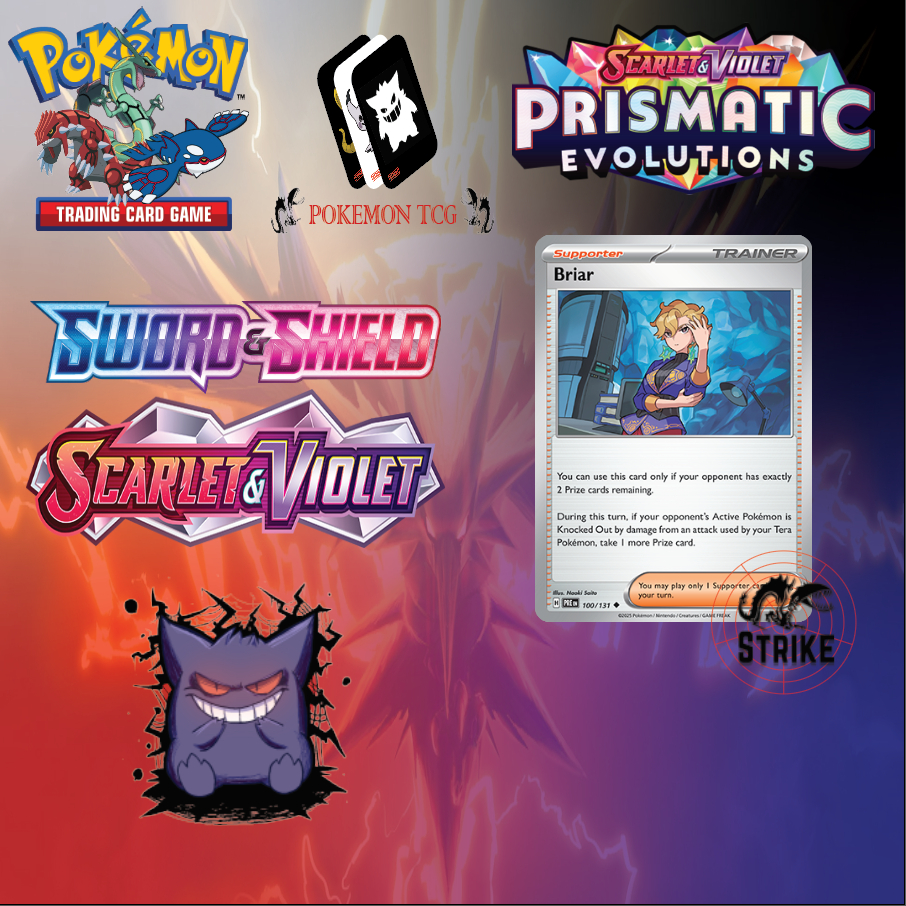 Briar 100/131 Prismatic Evolution SV8.5 PTCG | Shopee Malaysia