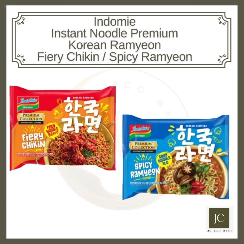 Indomie ﻿Instant Noodle Premium Korean Ramyeon Fiery Chikin / Spicy Ramyeon | Shopee Malaysia