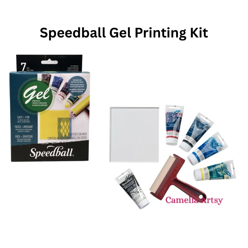 Speedball Gel Printing Kit🔥Ready Stock🔥 | Shopee Malaysia