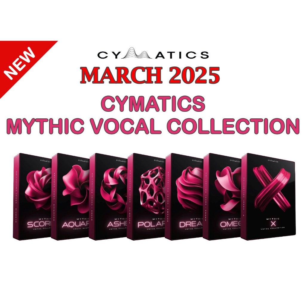 2025 Cymatics Mythic Vocal Collection Samples Sound Pack for RNB, EDM ...