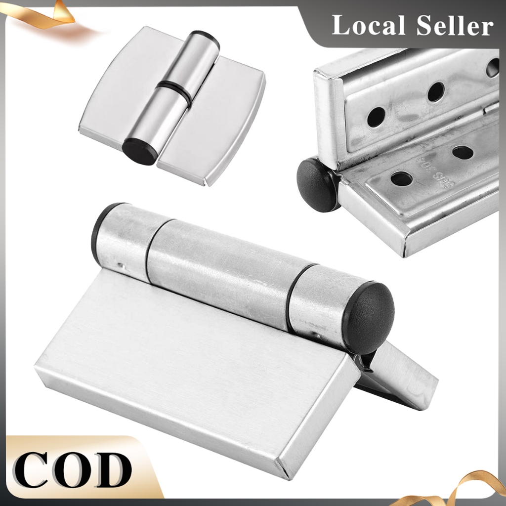 201 Stainless Steel Glass Hinge Bathroom Sanitary Partition Hardware ...
