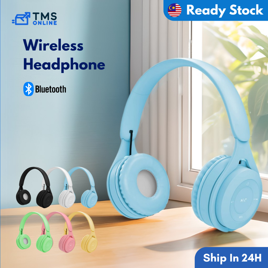 Wireless Hi-Fi Bass Sport Headphone Y08 Macaron IPX3 Bluetooth 5.0 Low ...