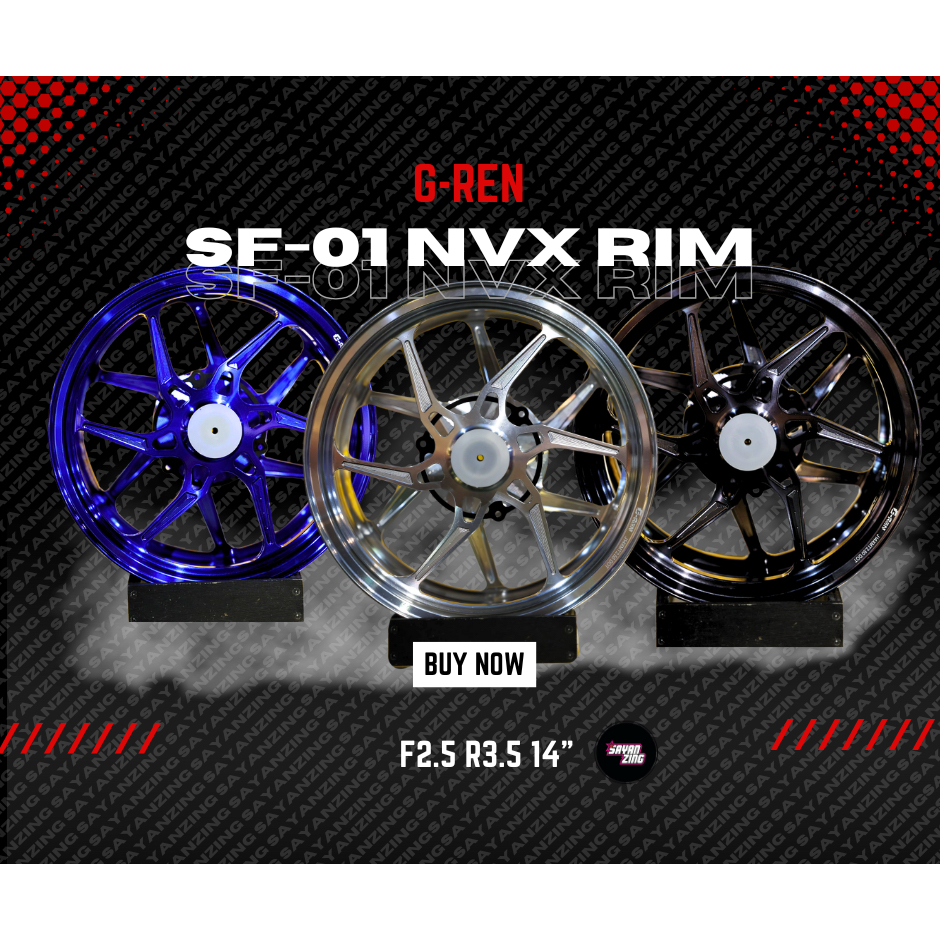 G-REN SF-01 NVX V1 V2 Rim | Shopee Malaysia