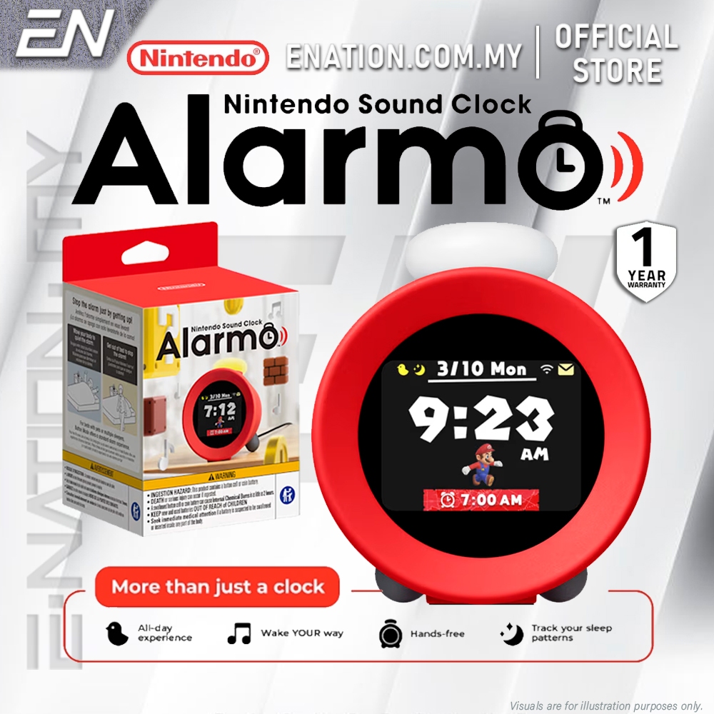 Nintendo Sound Clock Alarmo Electronic Alarm | Shopee Malaysia