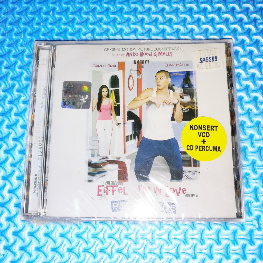 Anto Hoed & Melly Goeslaw - Eiffel... I'm In Love (Remix Plus) Original Soundtrack [2004] CD+VCD ...
