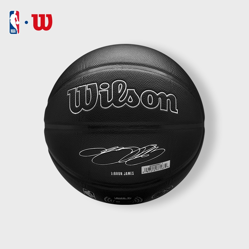 Wilson NBA Player Nightmode Lebron James Indoor/Outdoor Basketball ...