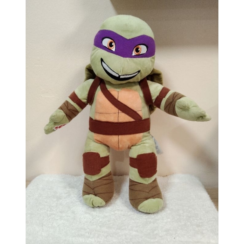 Build A Bear Teenage Mutant Ninja Turtle Donatello Plush Toy. | Shopee ...