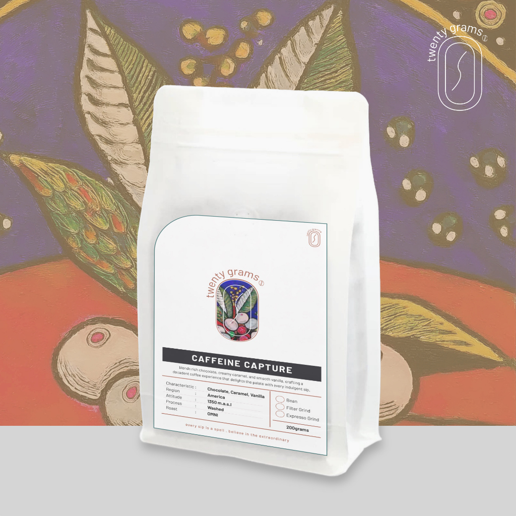 (FOR HIM) 20GRAMS Caffeine Capture Coffee 200G |Chocolate, Caramel ...
