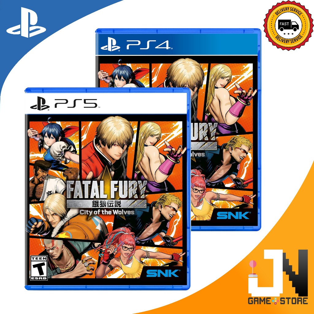 PS4 / PS5 Fatal Fury City of the Wolves (R3)(English/Chinese)(NEW ...