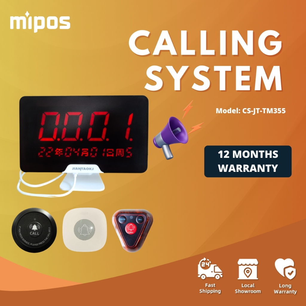Restaurant Table Service Bell/Wireless Call Service Button / Restaurant ...