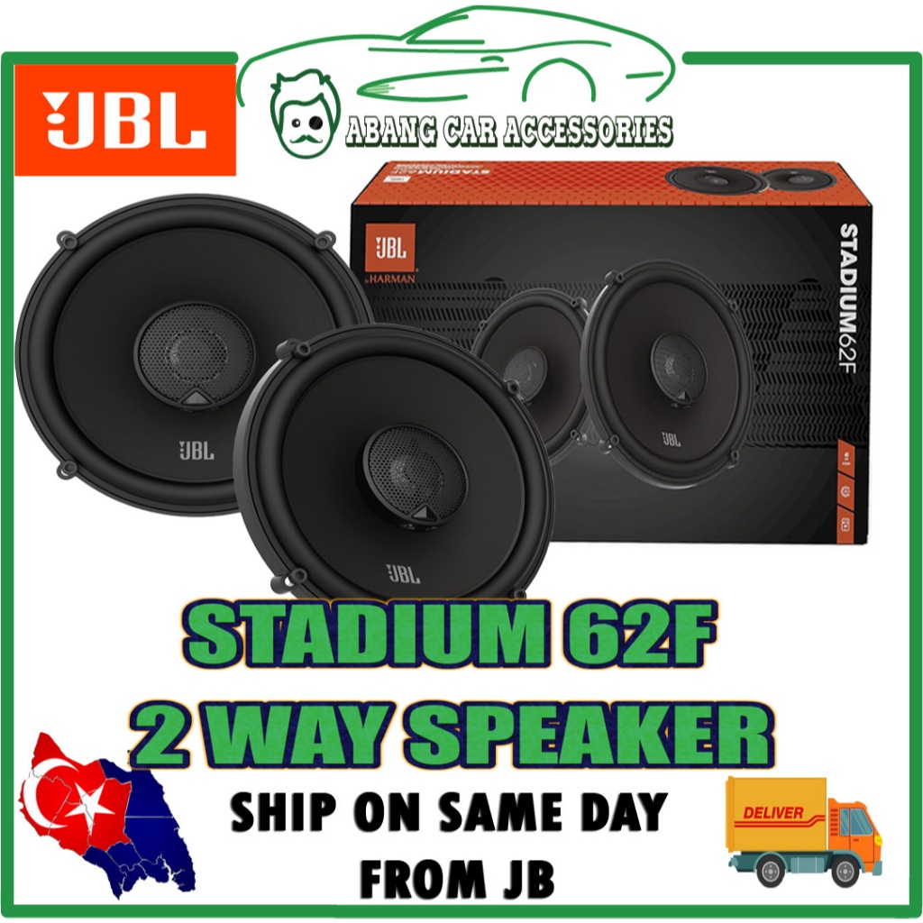 Original JBL Stadium 62F 2 Way Coaxial Car Speaker 6.5 Inch 255Watt Car ...