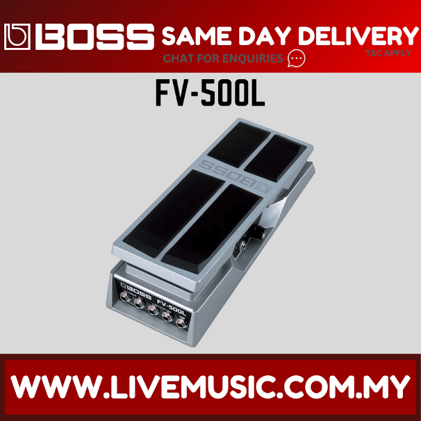 Boss FV-500L - Foot Volume Pedal (FV500H/FV500L/FV-500H/FV500) | Shopee Malaysia