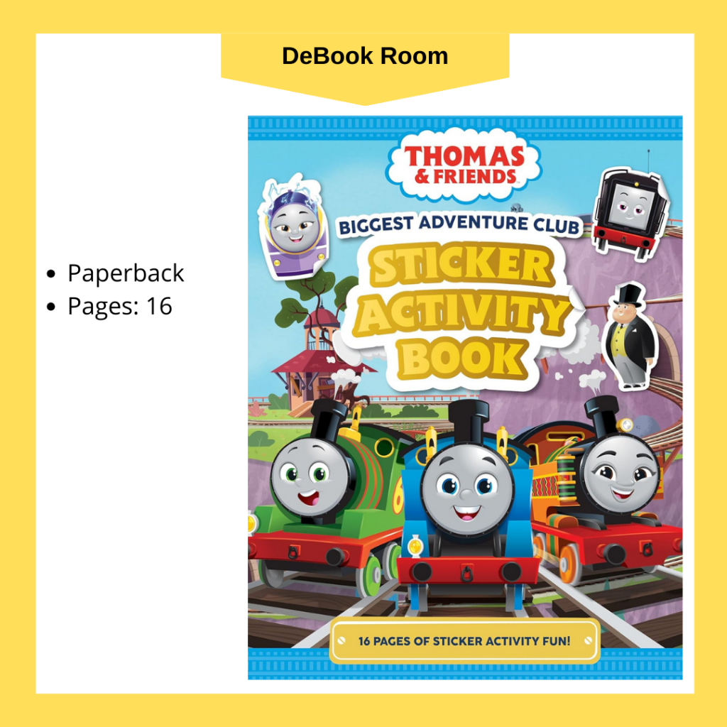 Thomas and Friends Biggest Adventure Club Sticker Activity Book ...
