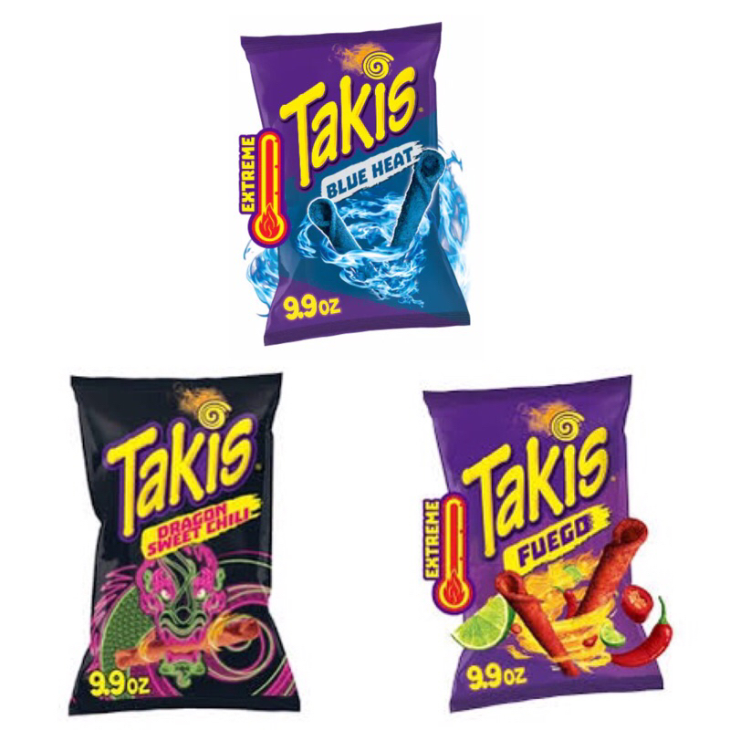 Takis blue heat / takis fuego / takis dragon sweet chili 9.9oz | Shopee ...