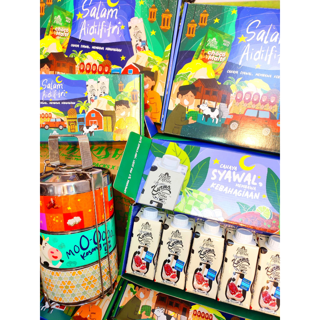 Gift Box Raya Farm Fresh | Shopee Malaysia