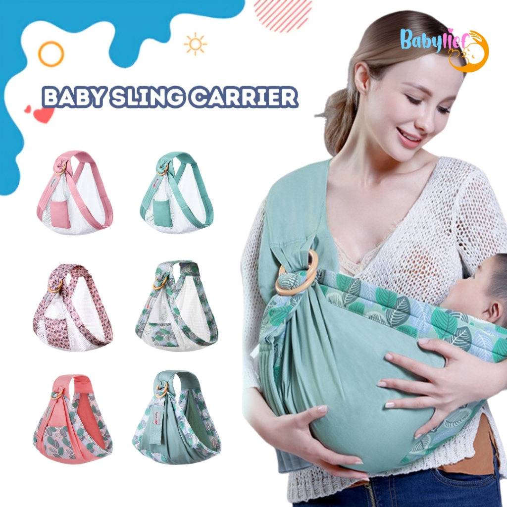 Babylief Adjustable Baby Sling Carrier – Comfortable, Safe & Easy to ...
