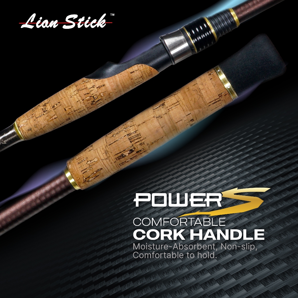 LIAN STICK - POWER 5 SPINNING ROD 2 SECTION ROD | Shopee Malaysia