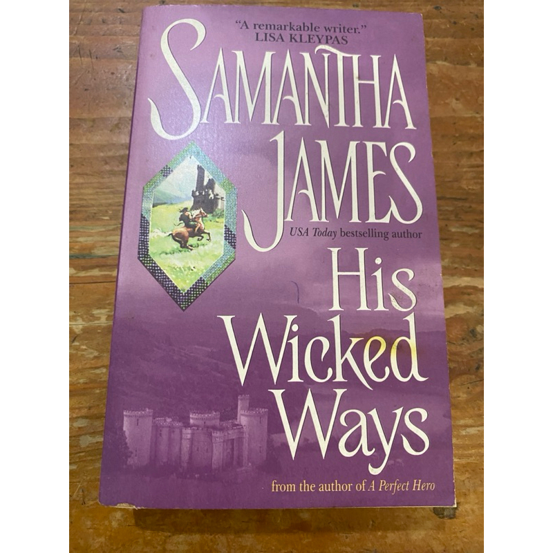 His Wicked Ways, Samantha James (preloved) | Shopee Malaysia