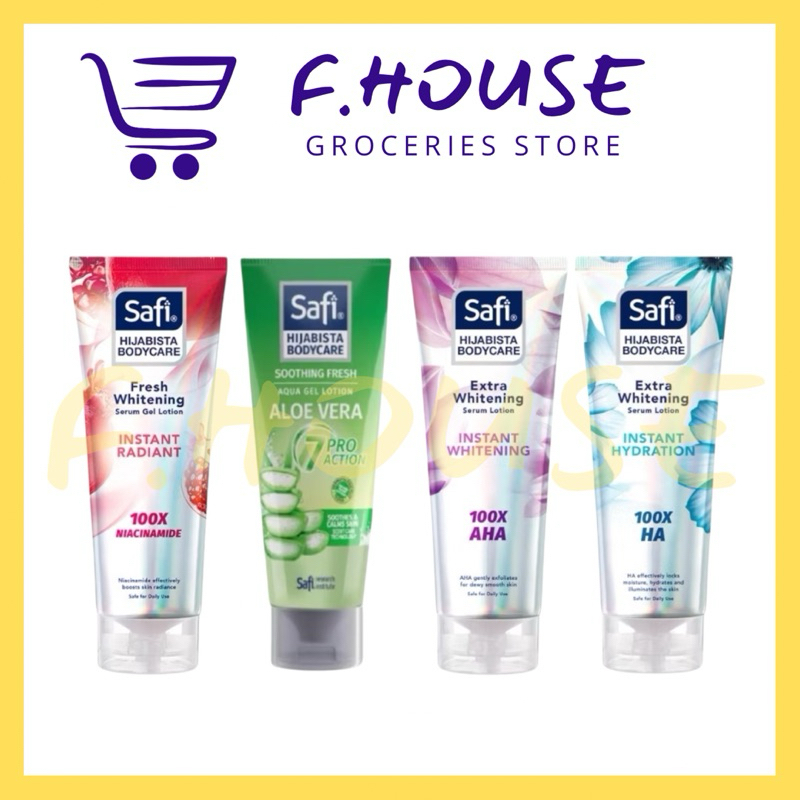 SAFI Hijabista Bodycare Aqua Gel Lotion Body Moisturizer (180ml ...