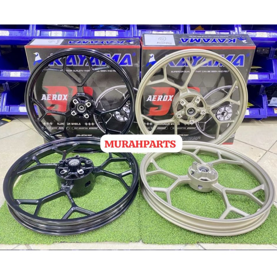YAMAHA Y15 Y15ZR SPORT RIM AEROX THAI DESIGN 160X160 17 BLACK BROWN ...