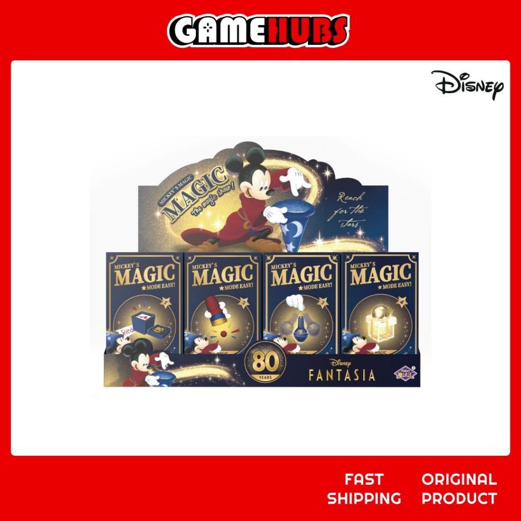 Disney Mickey Pocket Magic - Children's Magic Prop Gift Box Set, Blind ...