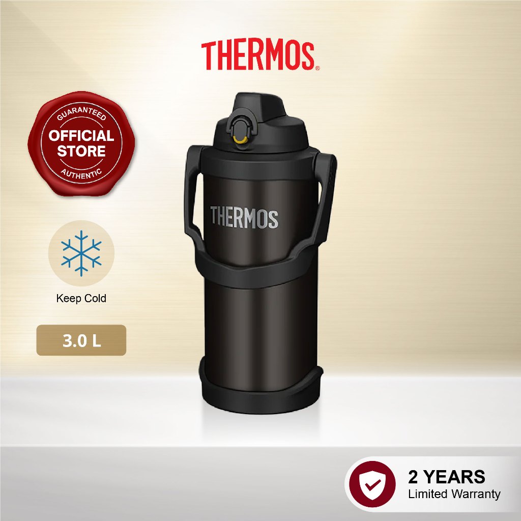 THERMOS 3.0L Vacuum Insulated Hydration Sports Jar [FJQ-3000] | Shopee Malaysia
